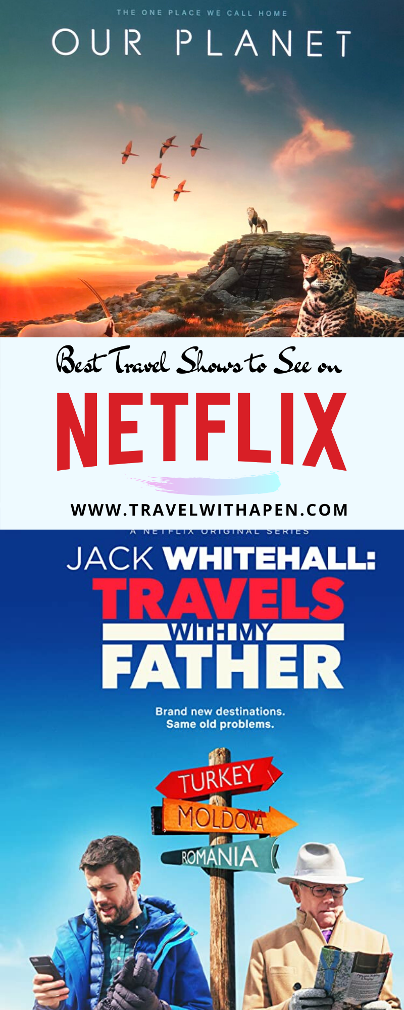 Travel Documentaries and Shows on Netflix 2020 | Travel with a Pen