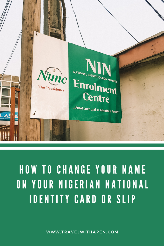 Nigerian Passport Renewal and Change of Name 2026